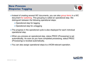 Wcm infoday tampa_new_functions_en | PPT