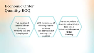 Inventory Management of Electronic Industry | PPTX