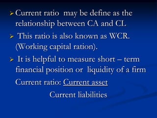 WORKING CAPITAL MANAGEMENT | PPT