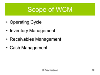 Working Capital Management | PPT