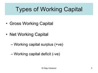 Working Capital Management | PPT