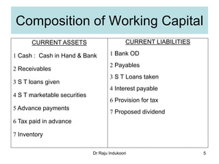 Working Capital Management | PPT