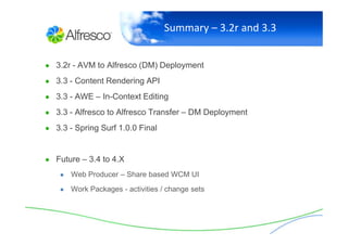WCM Roadmap Versions 3 3 And 4 0 | PDF