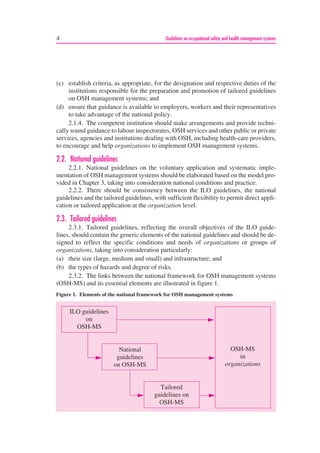 Guidelines on Occupational Safety and Health Management Systems ILO-OSH ...