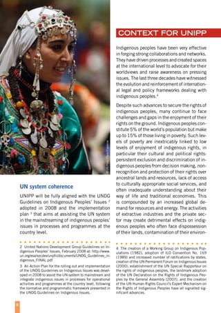 United Nations Indigenous Peoples Partnership (UNIPP) Strategic ...