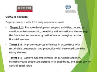 Decent Work and Economic Growth | PPT