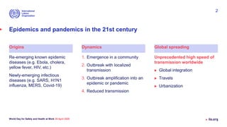 In the face of a pandemic: Ensuring Safety and Health at Work | PPTX