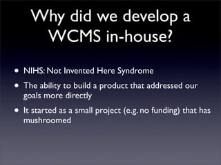 WCMS Evaluation Tips | PDF