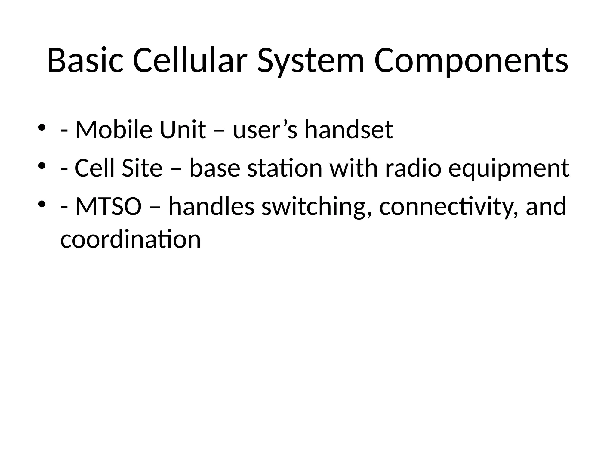 WIRELESS COMMUNICATION NETWORKS_Concise_Presentation | PPT