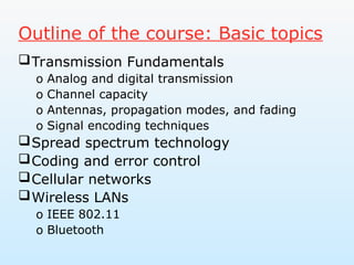 Wirelesss communication networks Lecture 1.ppt