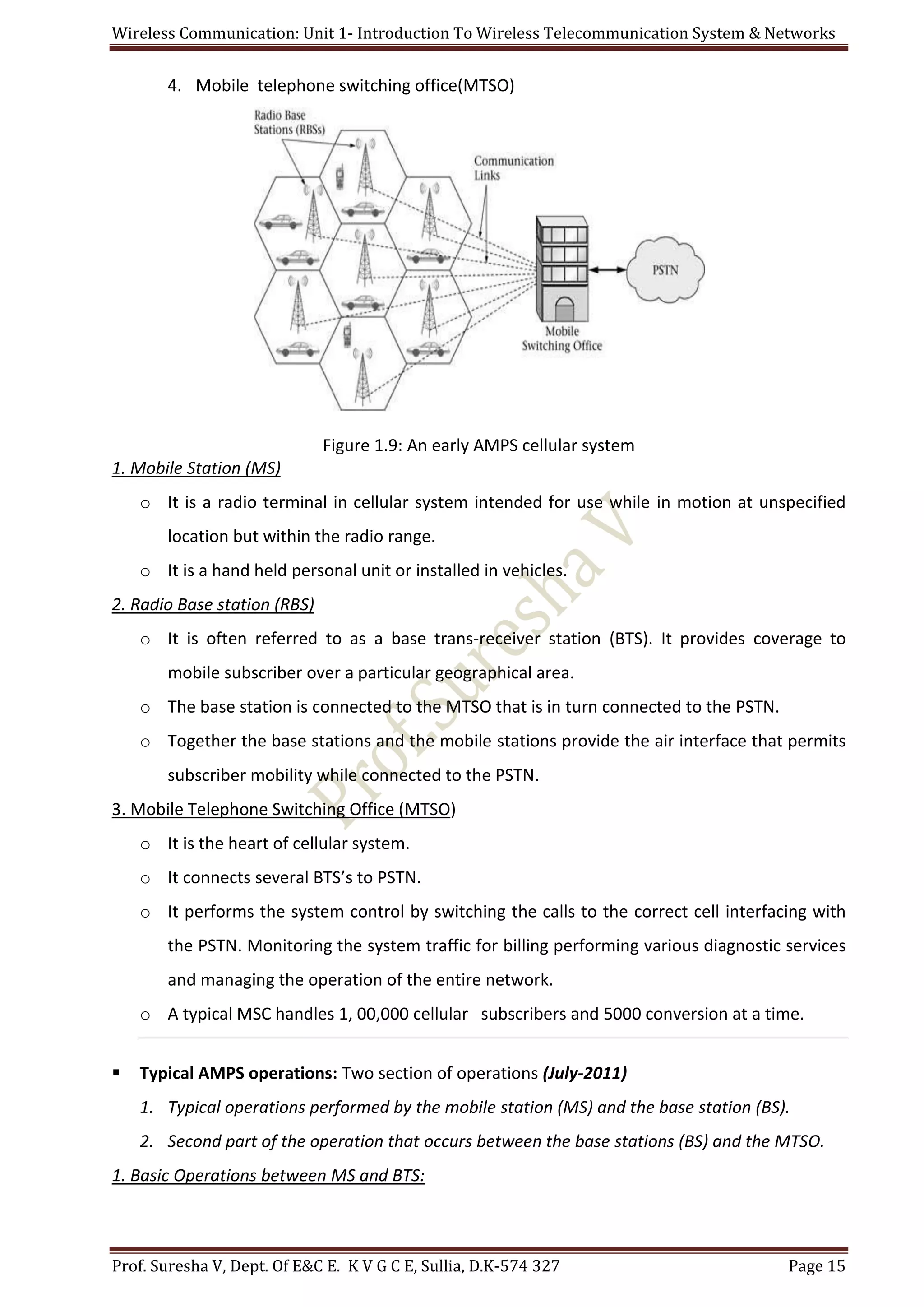 Wireless communication for 8th sem EC VTU students | PDF