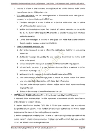Wireless communication for 8th sem EC VTU students | PDF
