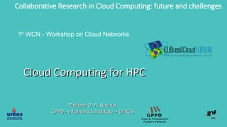 "Cloud Computing for HPC" | PDF