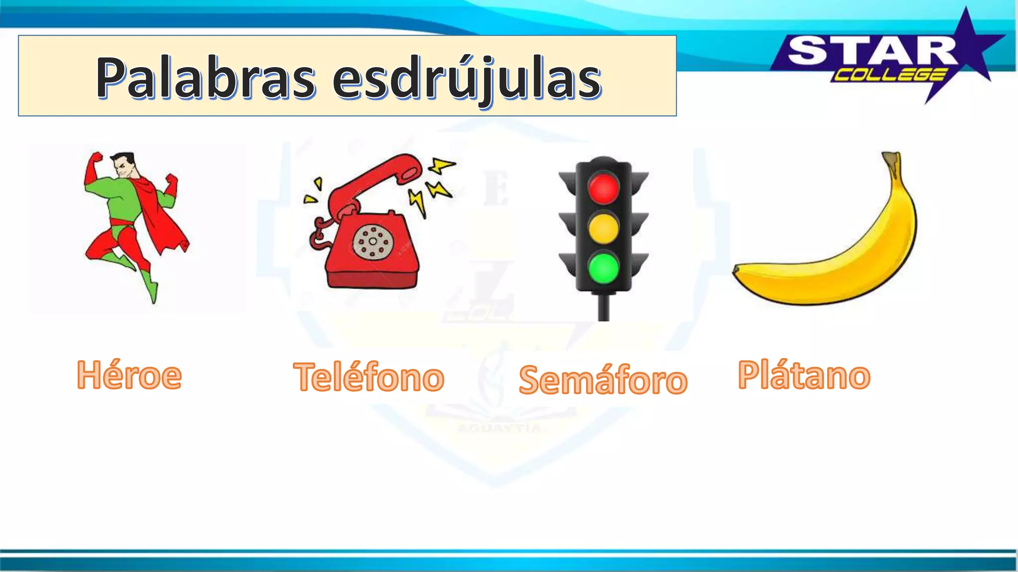 Palabras esdrujulas 1 | PPT