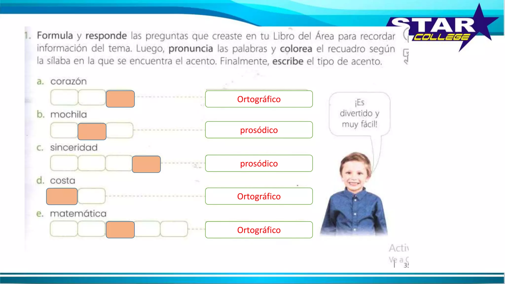 Palabras esdrujulas 1 | PPT