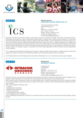 Wco it conference-2009-korea_brochure | PDF