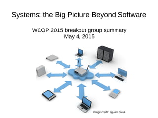 Systems: the Big Picture Beyond Software | PDF | Computing | Technology ...
