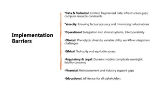 Bias, Ethics, and Implementation barriers in congenital cardiology | PPTX