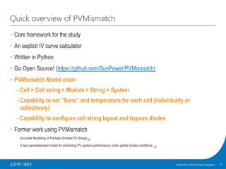 PV Mismatch loss study using flash test datasets | PPTX