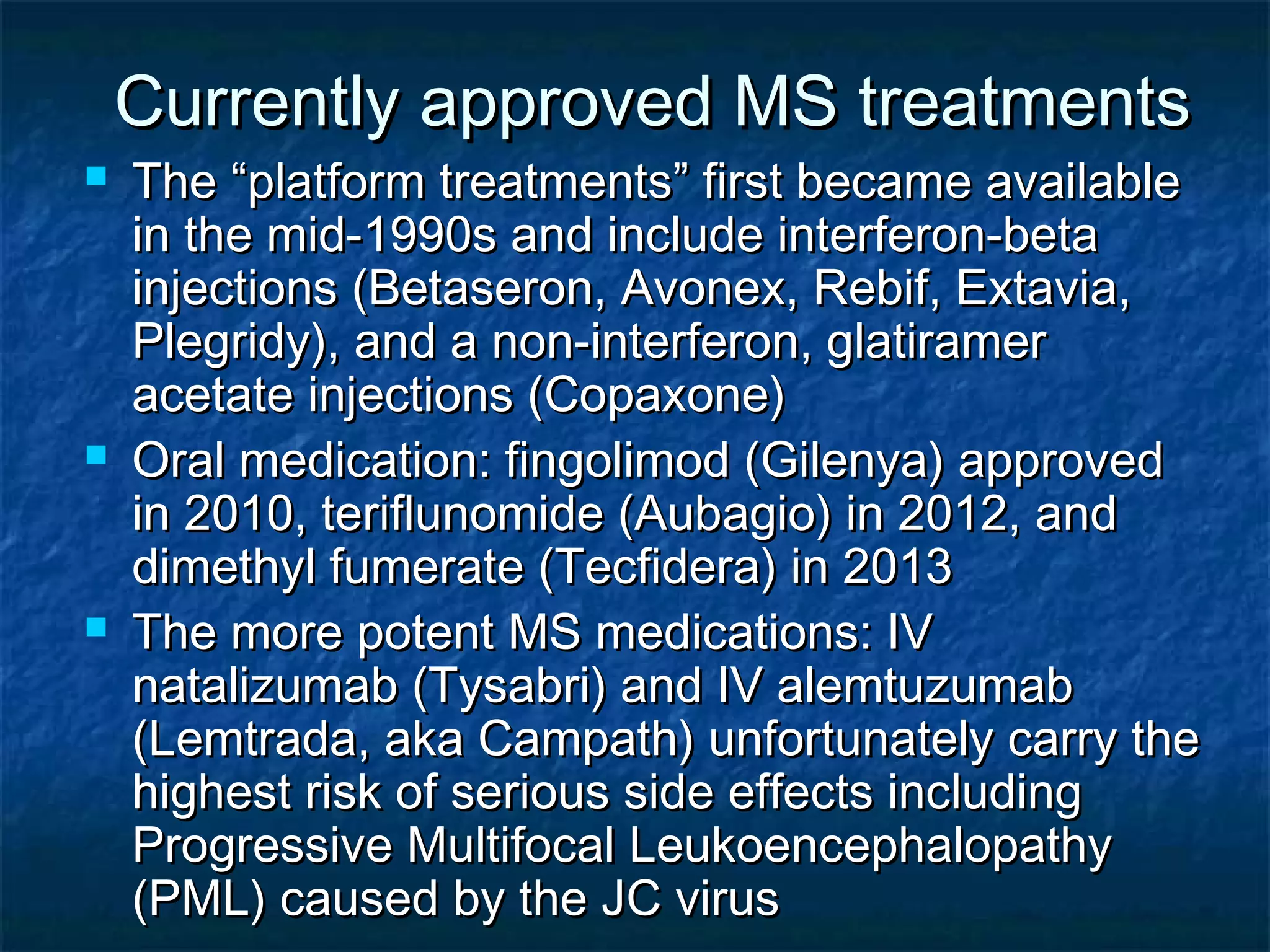 What's New in Multiple Sclerosis | PPT