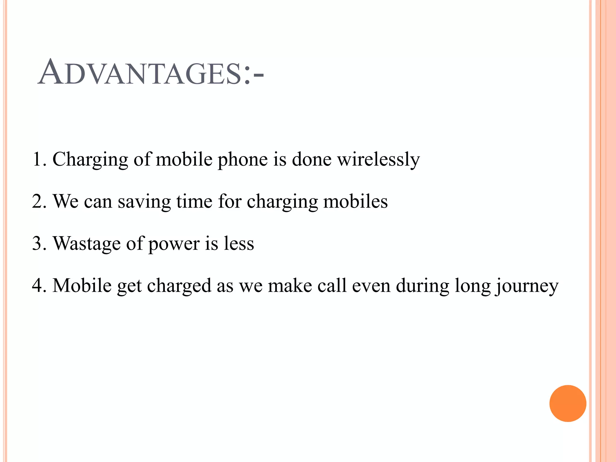 Wireless charging ppt | PPTX