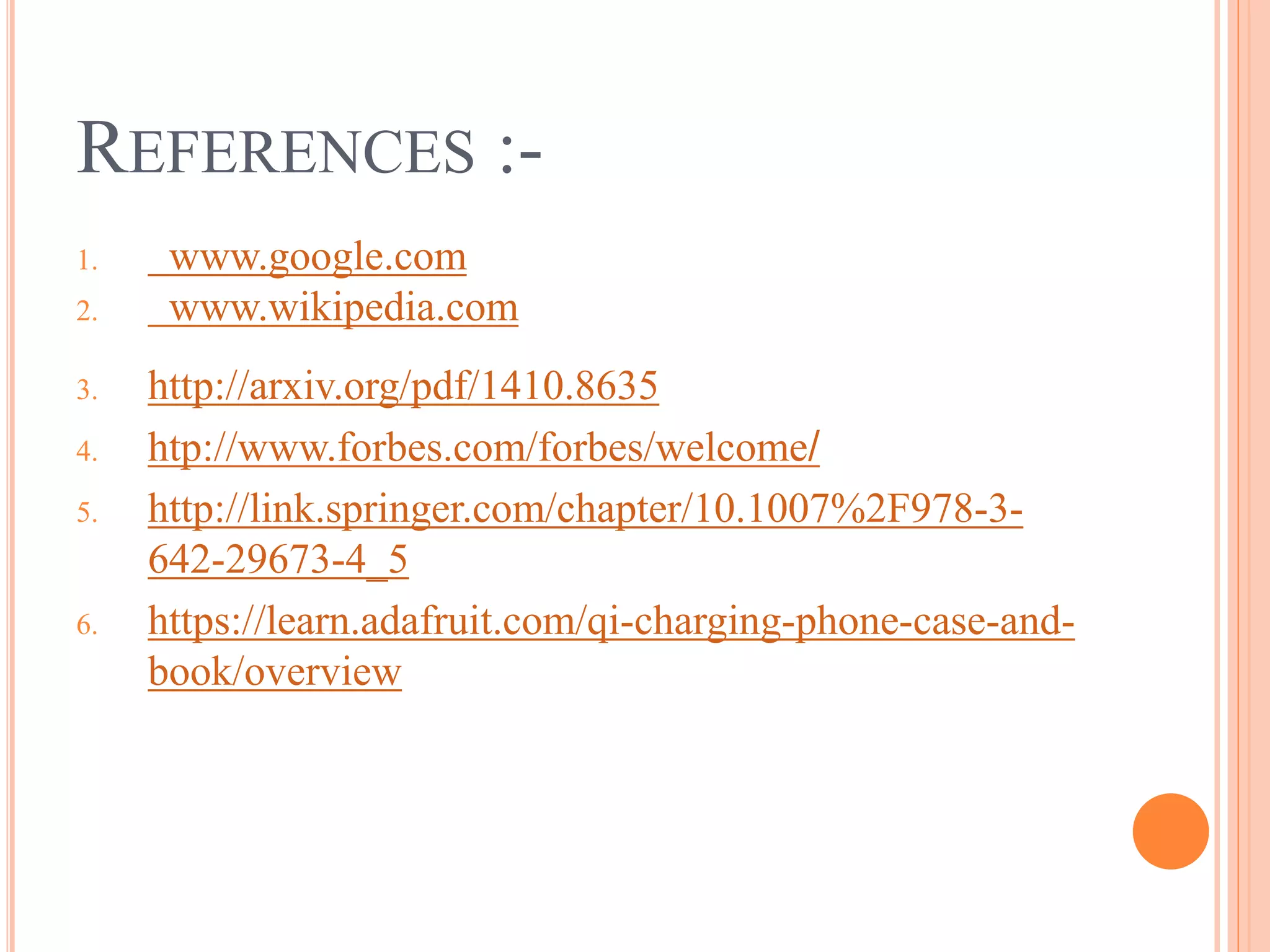 Wireless charging ppt | PPTX