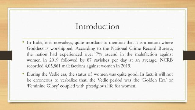 Position of Women in Vedic Period | PDF