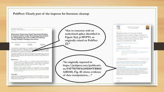 The relationship between PubPeer comments and the speed of retraction ...