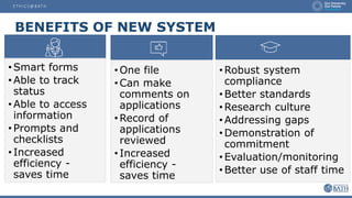 Enriching engagement with ethical review processes | PPTX