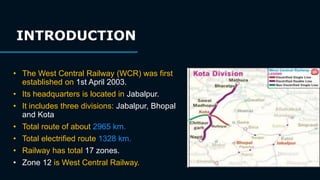 WCR Kota junction internship ppt | PPTX