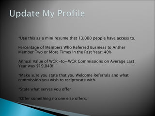 WCR website guide | PPS | Internet | Computing
