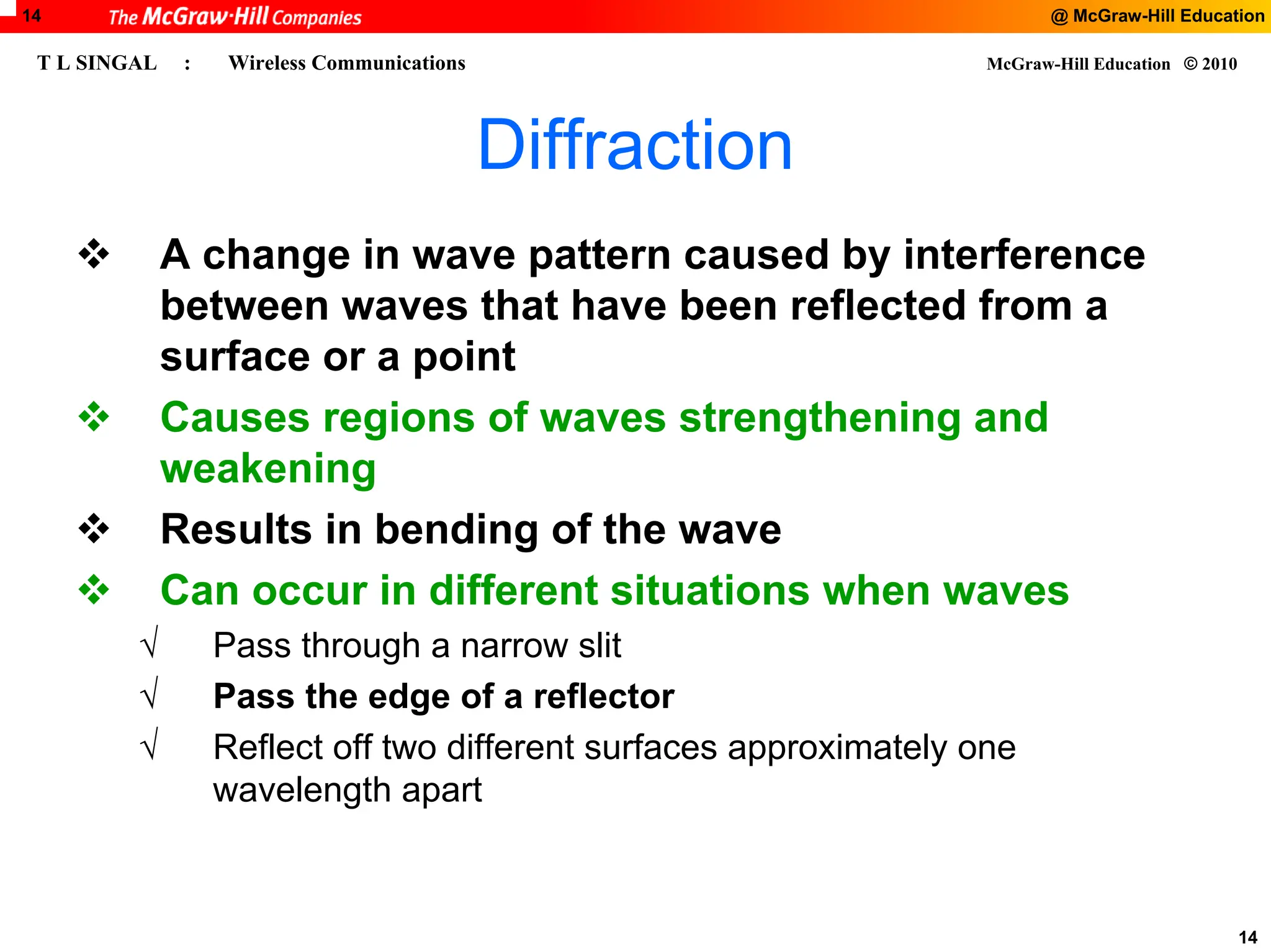 WCS wireless communication by T L Singal | PDF