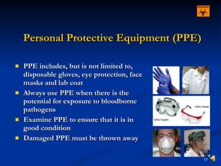Wcs blood borne pathogens training | PPT