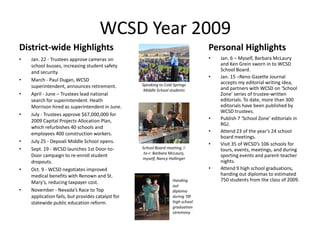 Wcsd ppt | PPT