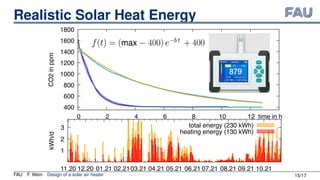 Design of a solar air heater using feature-mapping methods | PPT