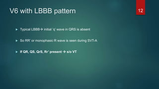 approach to wide complex tachycardia | PPTX