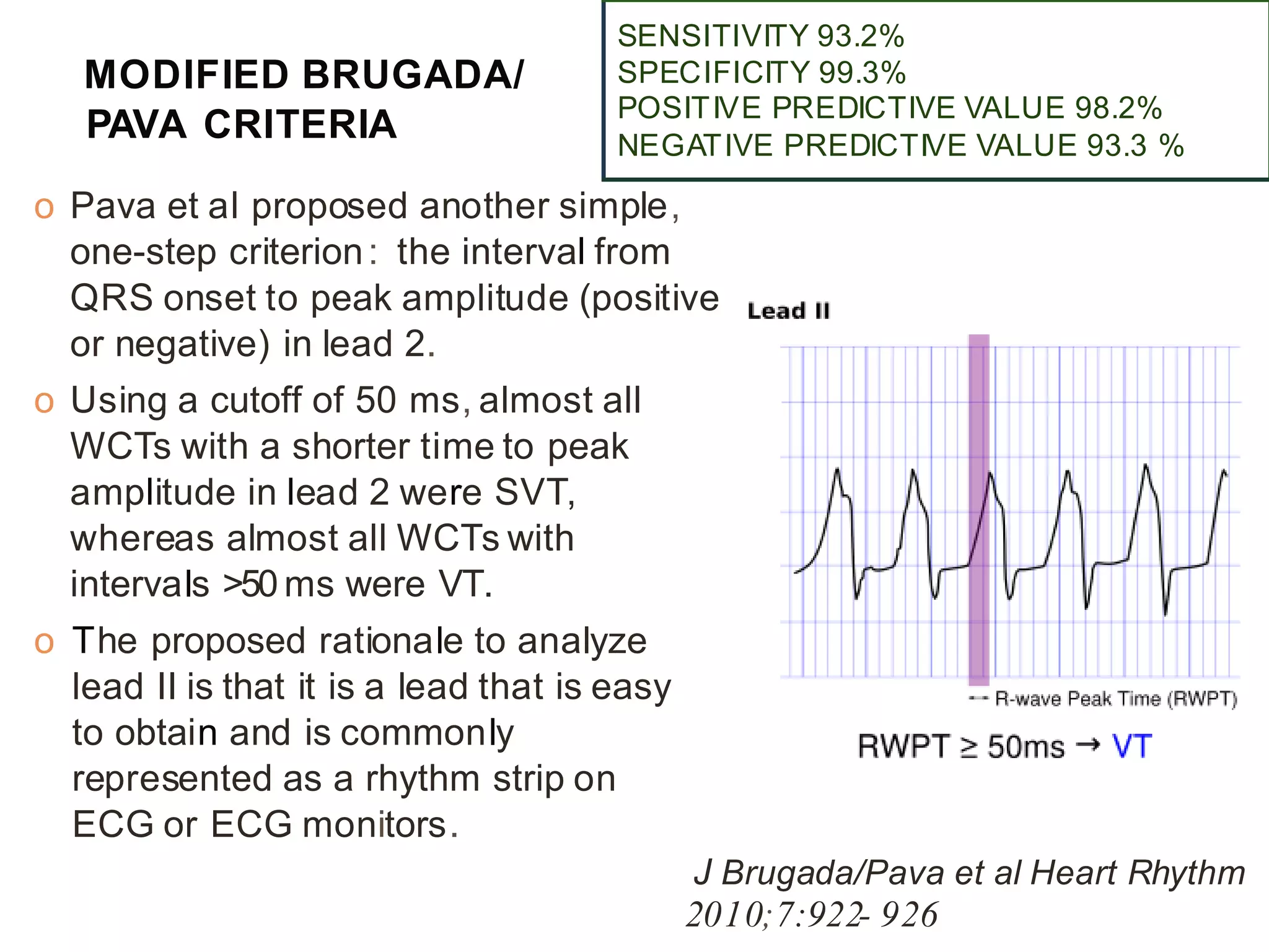 Wide QRS Complex Tachycardia (VT vs SVT) | PPTX