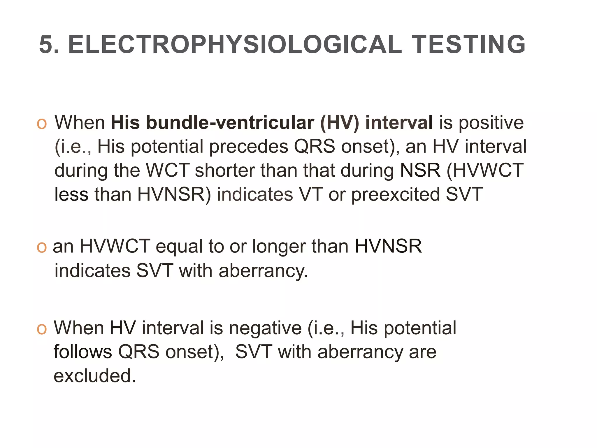 Wide QRS Complex Tachycardia (VT vs SVT) | PPTX | Heart and ...