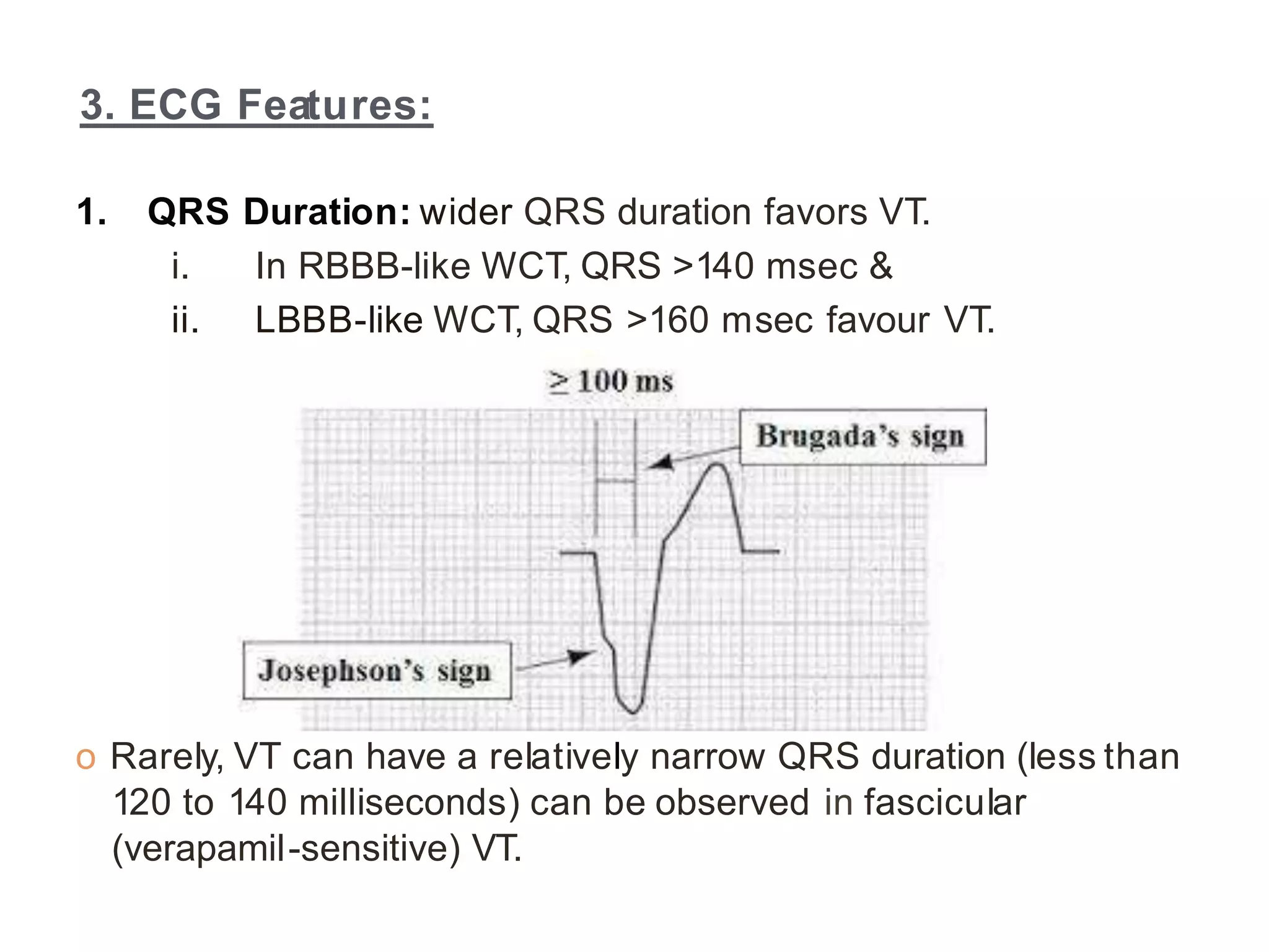Wide QRS Complex Tachycardia (VT vs SVT) | PPTX