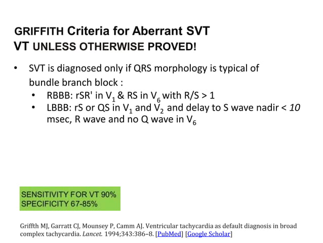 Wide QRS Complex Tachycardia (VT vs SVT) | PPTX | Heart and ...