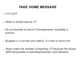 Wide QRS Complex Tachycardia (VT vs SVT) | PPTX