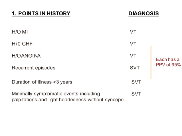 Wide QRS Complex Tachycardia (VT vs SVT) | PPTX | Heart and ...