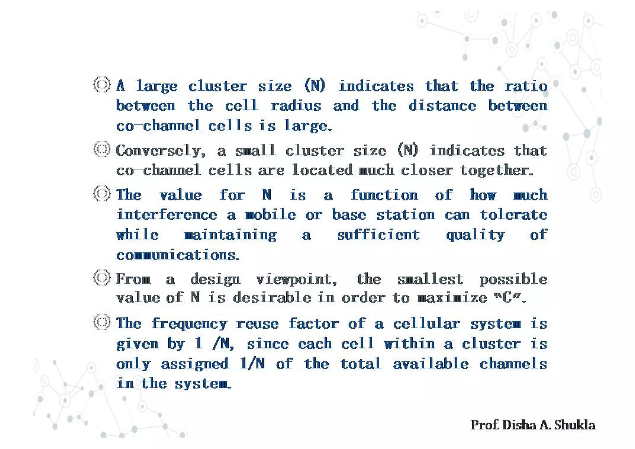Wc the cellular concept system design fundamentals | PDF