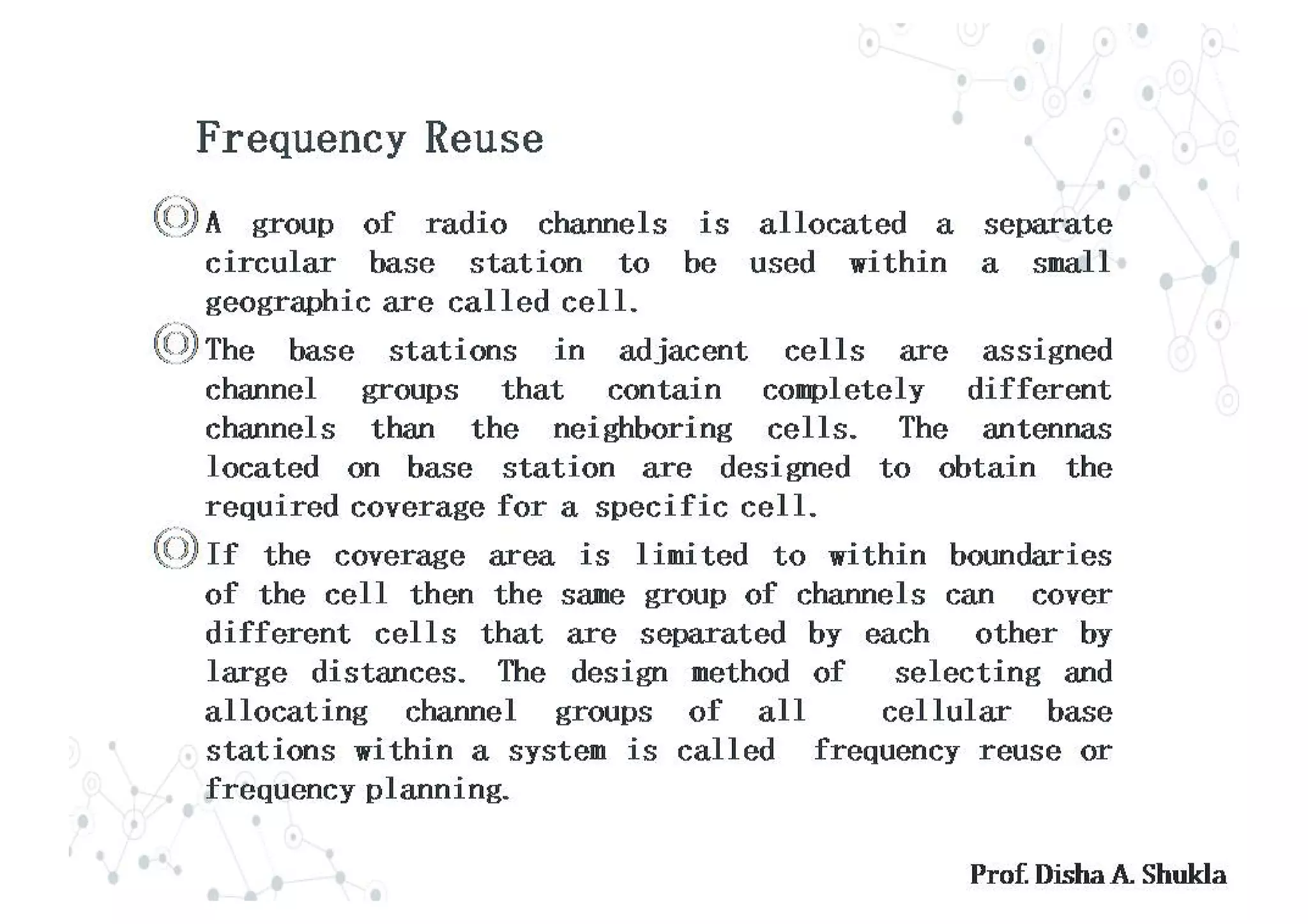 Wc the cellular concept system design fundamentals | PDF