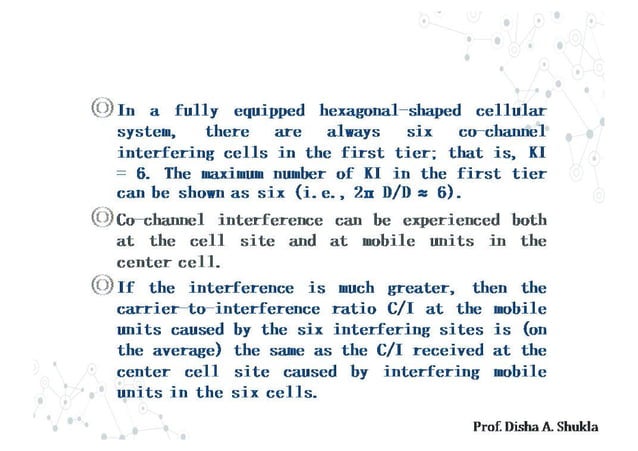 Wc the cellular concept system design fundamentals | PDF