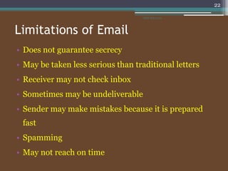 Written Communication unit 1 Personal Communication | PPT