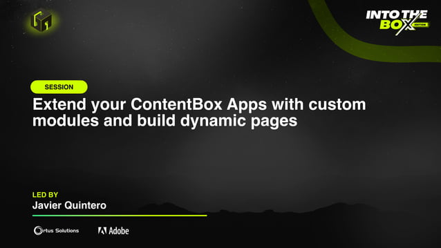 ITB_2023_Extend_your_contentbox_apps_with_custom_modules_Javier_Quintero.pdf | Web Design and ...