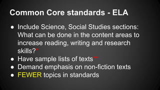 Learning Standards Presentation | PPTX
