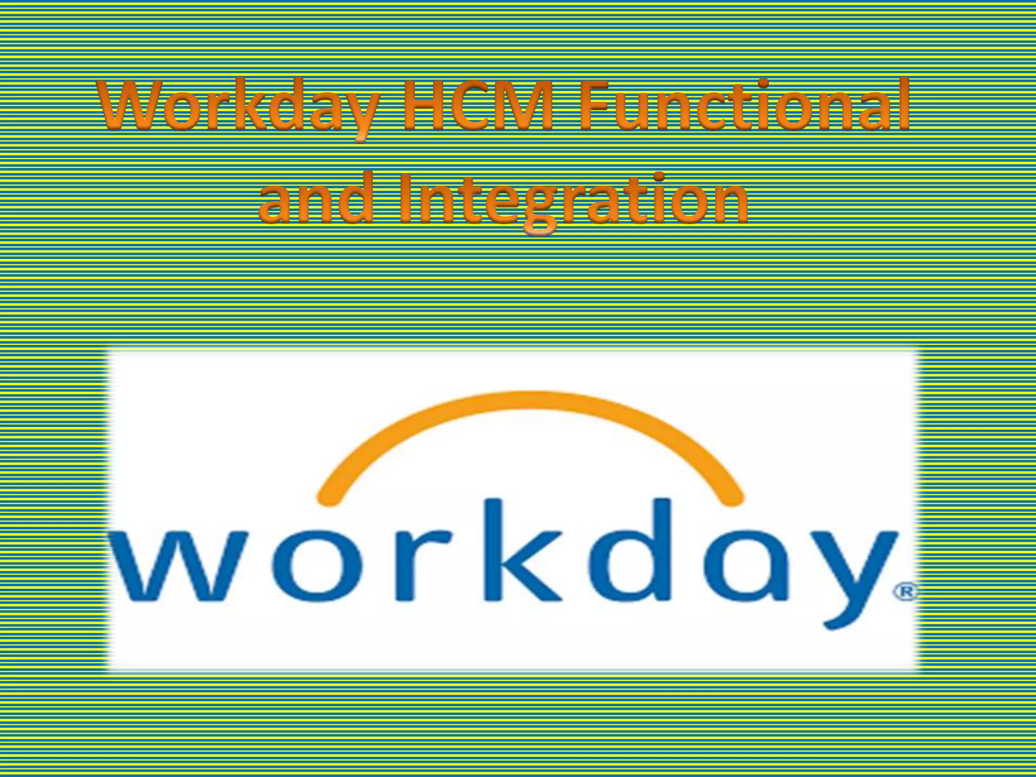 Workday Training | PPTX