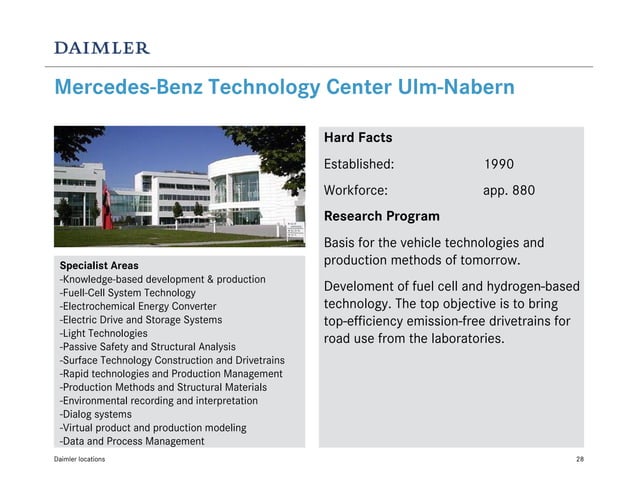 Daimler Locations | PDF | Automotive Industry | Industries